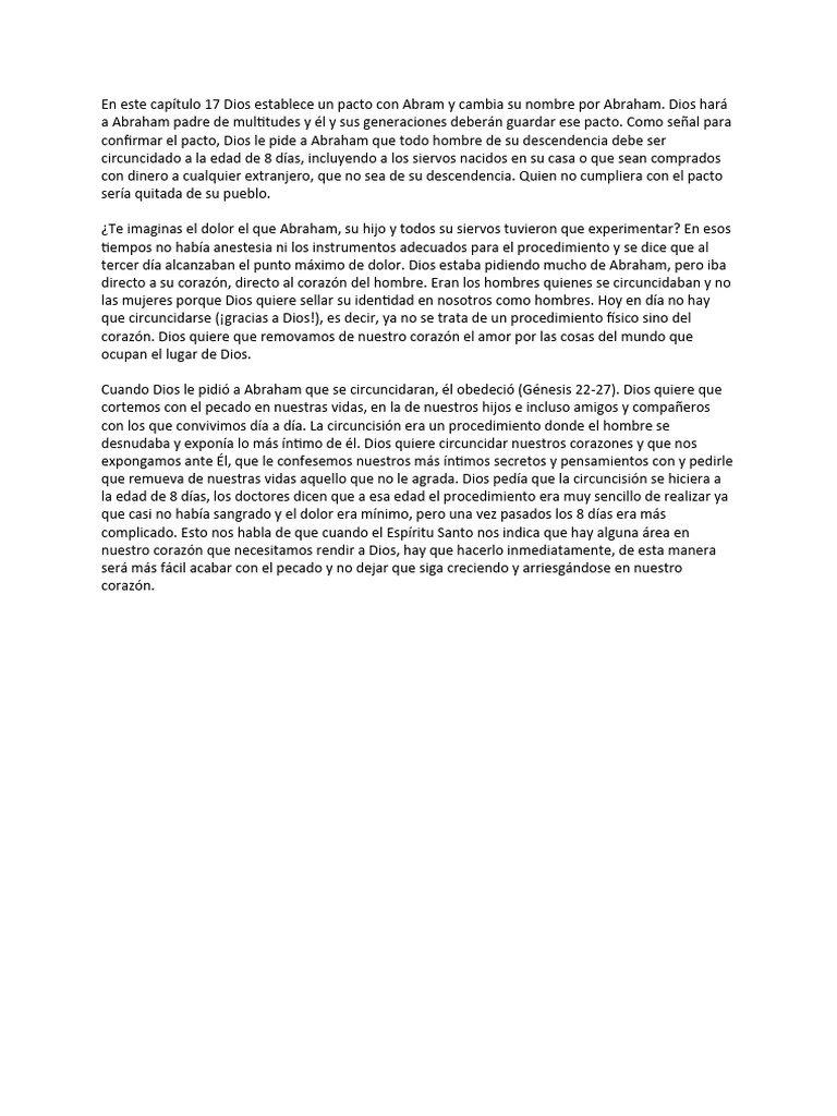 Circuncidando El Corazon | PDF