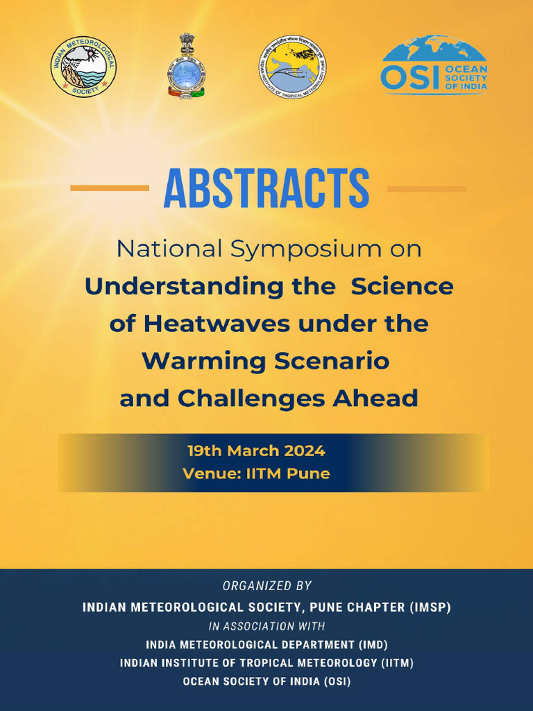Abstract_heatwaves_2024 | Download Free PDF | Heat Wave | Climate Change