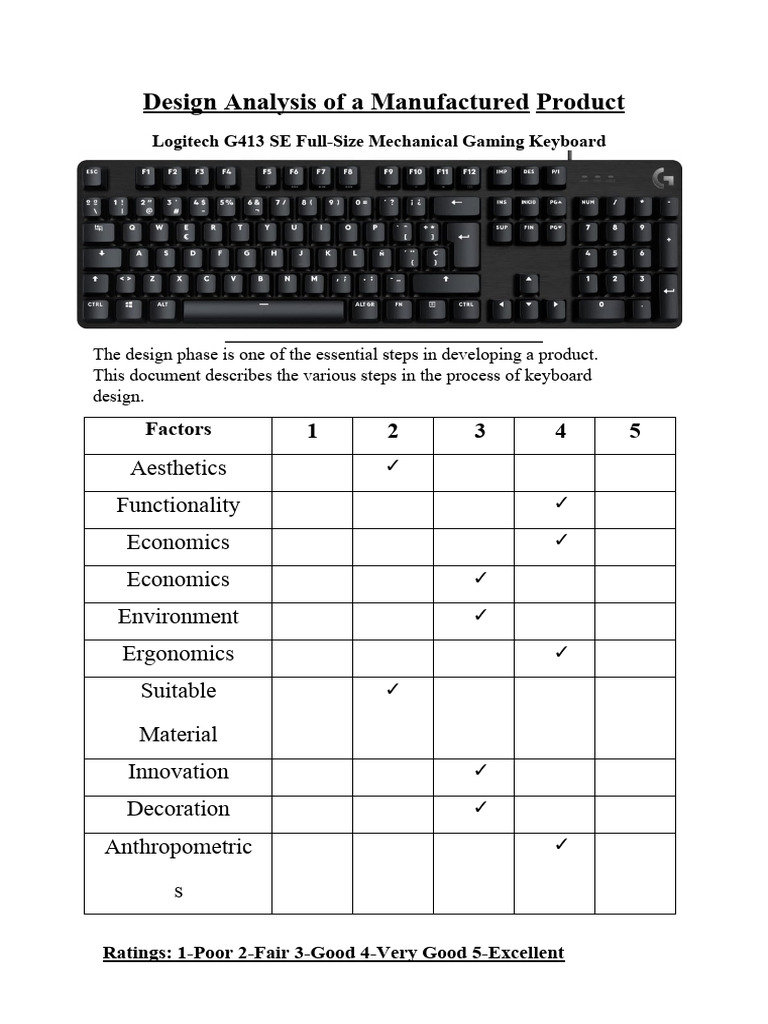 Design Analysis | PDF