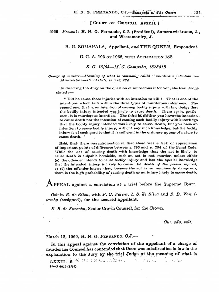 Misdirection in Murder Intent Explanation | PDF | Murder | Crimes