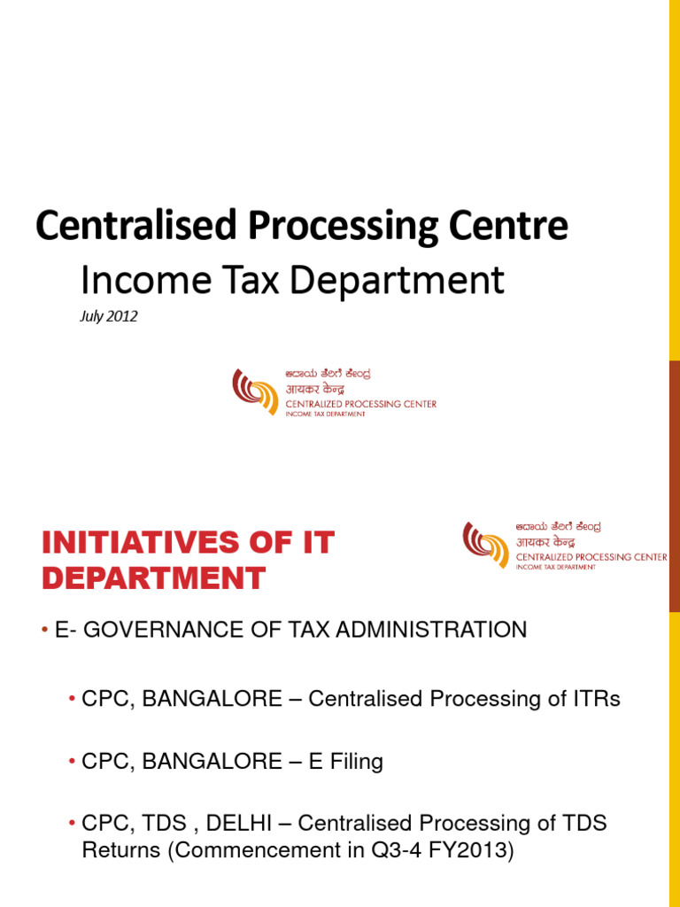 Presented by CBDT Officials | PDF | Income Statement | Taxes