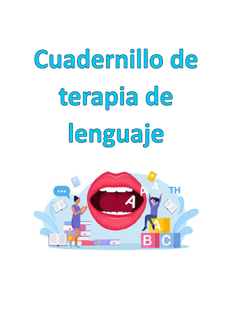 Ejercicios de Terapia de Lenguaje Infantil | PDF | Artes del Lenguaje y ...