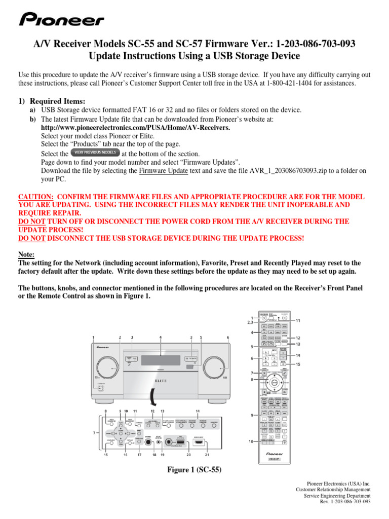 FW_Procedure_SC55_57_Ver1-203-086-703-093 | PDF | Remote Control | Computer File