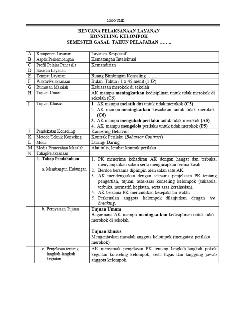 Contoh RPL Lengkap KKP | PDF | Bisnis | Seni