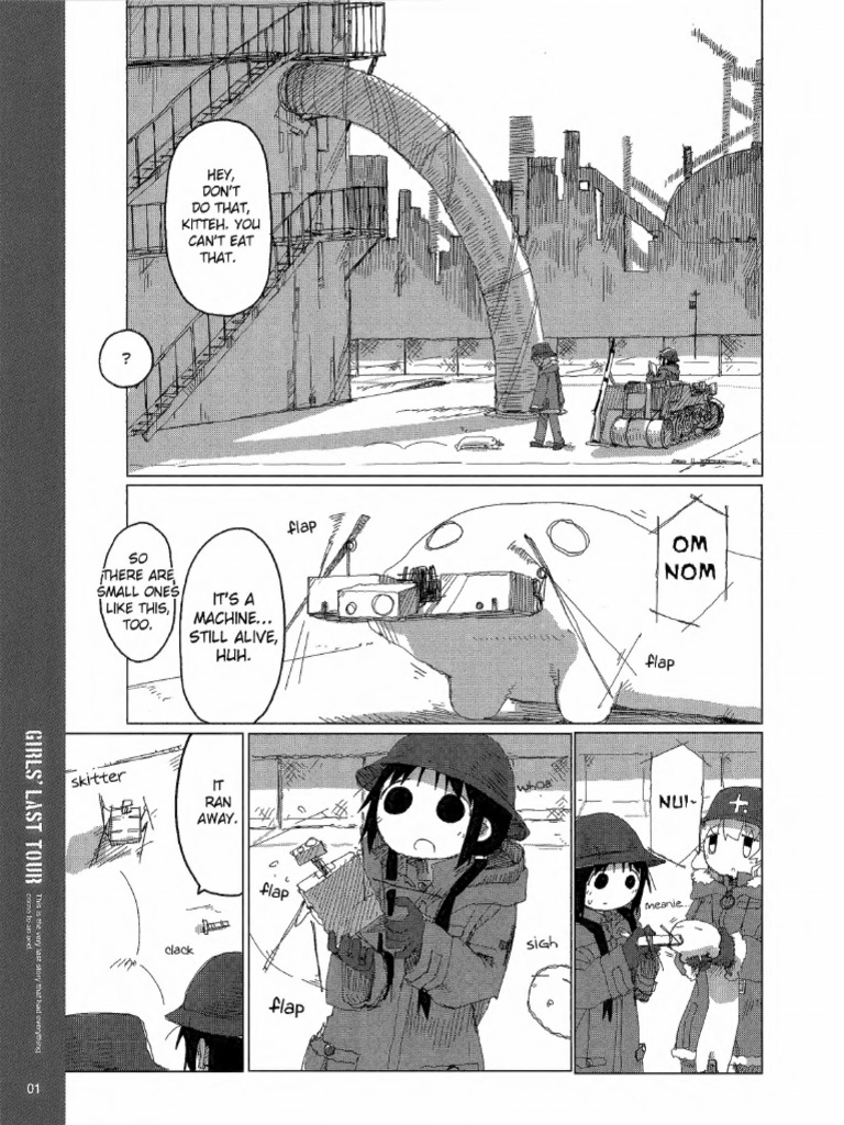 Girls' Last Tour Blu-Ray Volume 3 Special Comic (Asenshi) | PDF