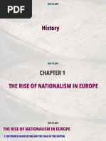 Mind Map Rise of Nationalism in Europe | PDF | Nationalism | Europe