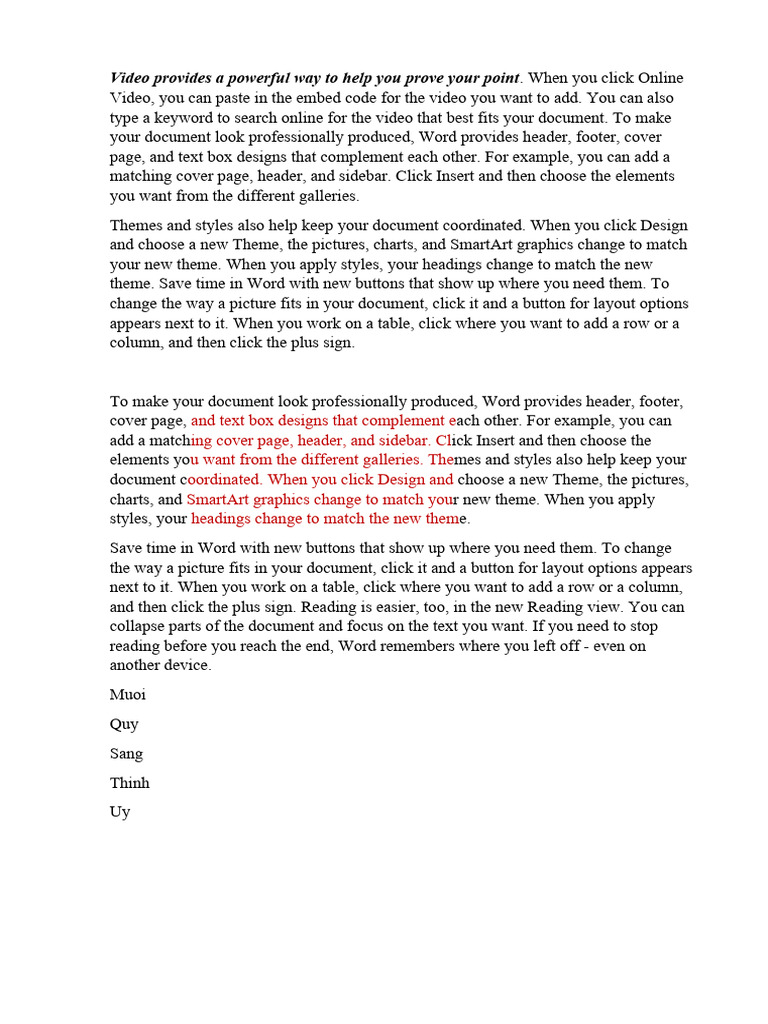 To Make Your Document Look Professionally Produced | PDF | Software ...