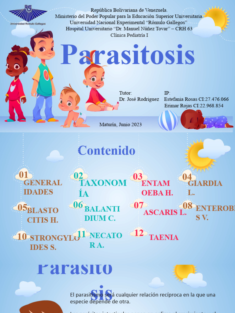 PARASITOSIS | PDF