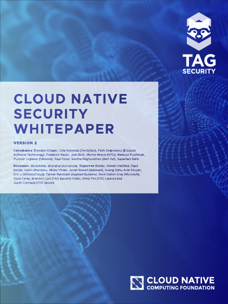 CNCF - Cloud Native Security Whitepaper May2022 v2 | PDF | Cloud Computing | Security