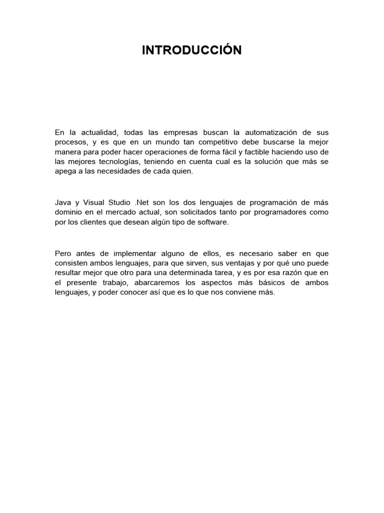 Java Vs Net Pdf Net Framework Java Lenguaje De Programación 2882