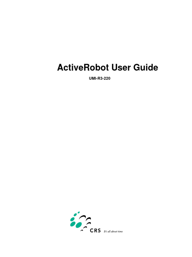 ActiveRobot User Guide | PDF | Server (Computing) | Computing