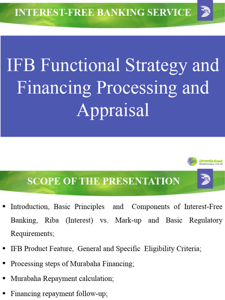 Overview of Interest-Free Banking Services | PDF | Islamic Banking And ...