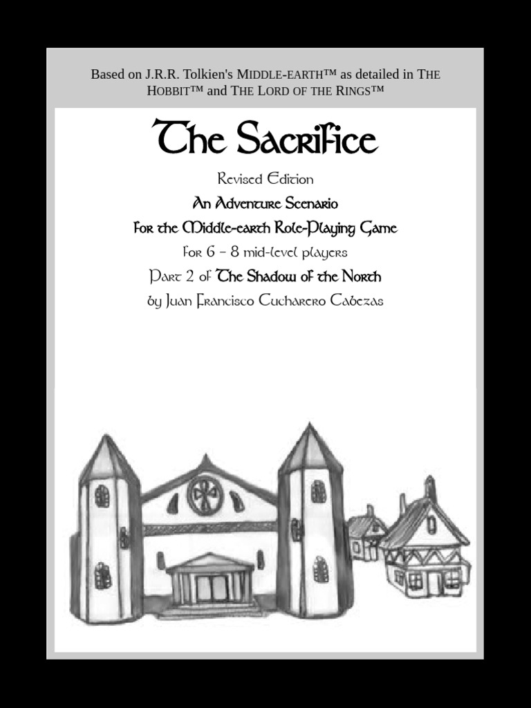 Fan9166 - The Sacrifice | PDF | Fantasy | J. R. R. Tolkien
