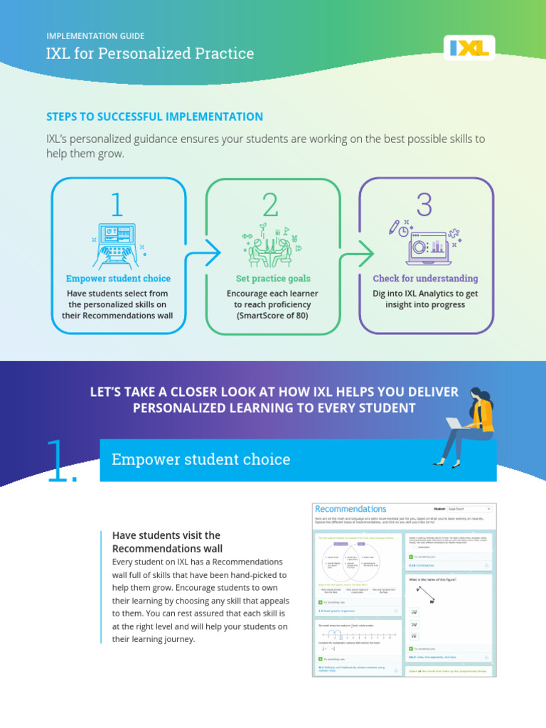 IXL_for_Personalized_Practice_Implementation_Guide | Download Free PDF ...
