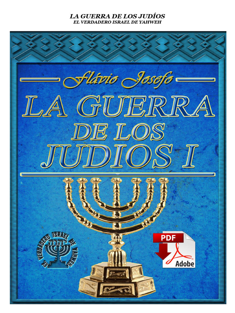 La Guerra de los Judíos: Libro I | PDF | Josefo