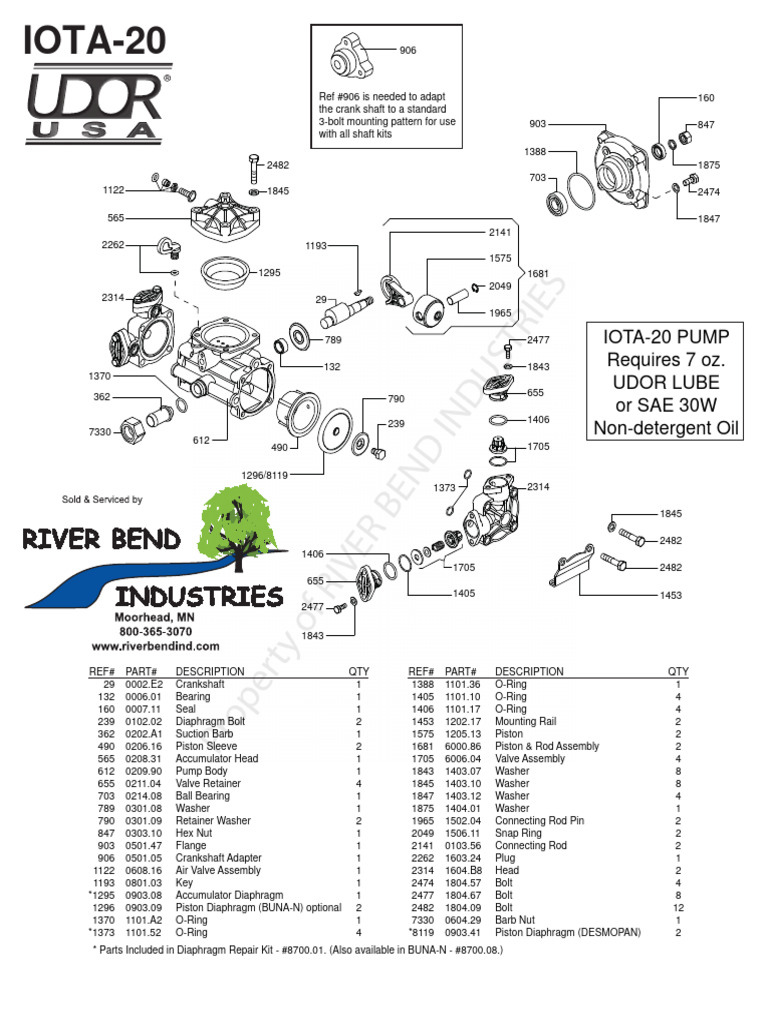 Udor IOTA 20 | PDF | Piston | Rotating Machines