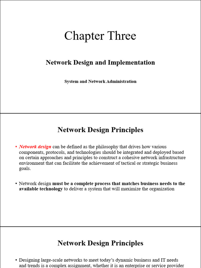 Lecturenote 658786267chapter Three | PDF | Computer Network | Network ...