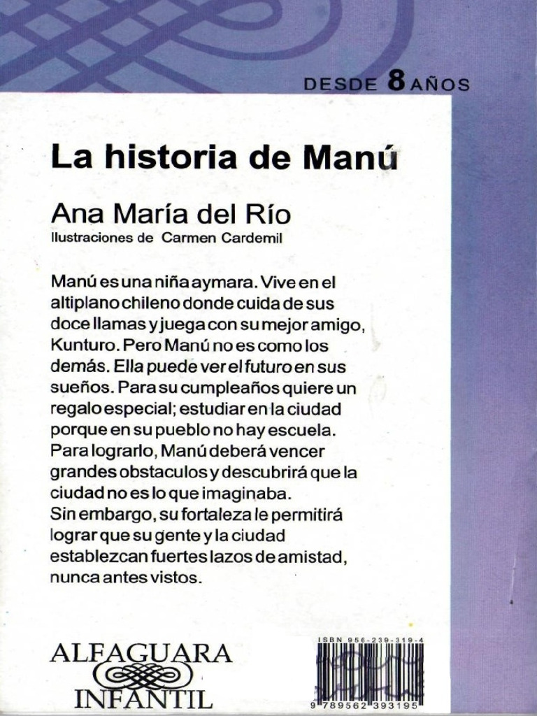 La Historia de Manu - Ana Maria Del Rio - 52 Pag.-1 (1) | PDF