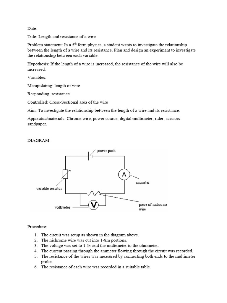 implementation lab | Download Free PDF | Electrical Resistance And Conductance | Electrical ...