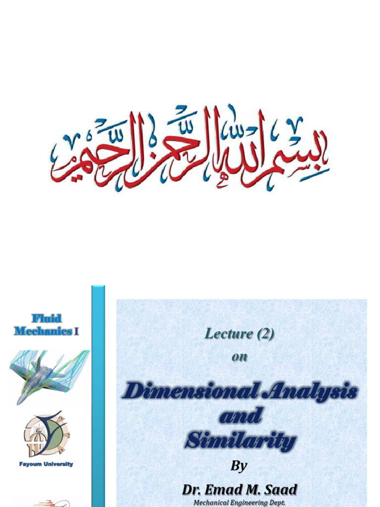 7 - Dimensional Analysis and Similarity-2 | PDF | Fluid Dynamics ...
