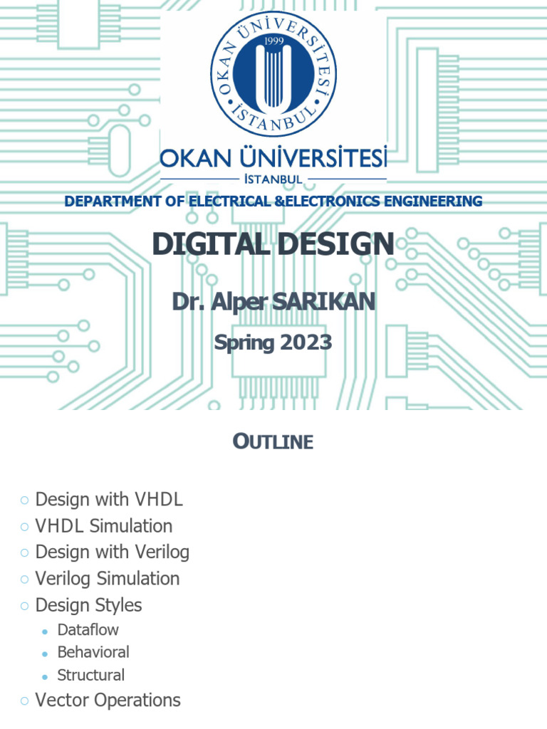 2.Combinational Logic Circuits_AS | PDF | Hardware Description Language | Vhdl
