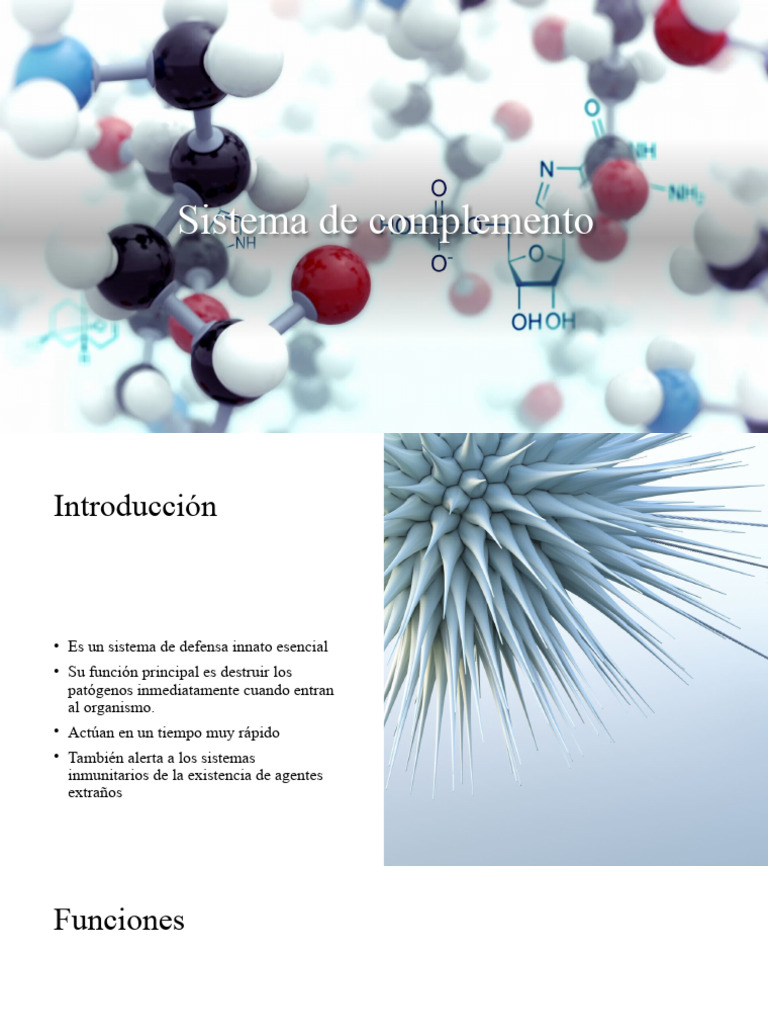 Sistema de Complemento | PDF | Sistema complementario | Sistema inmune ...