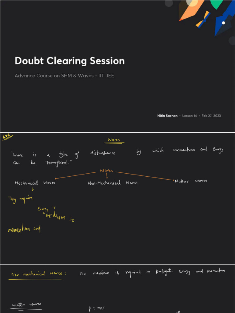 Doubt Clearing Session With Anno Pdf