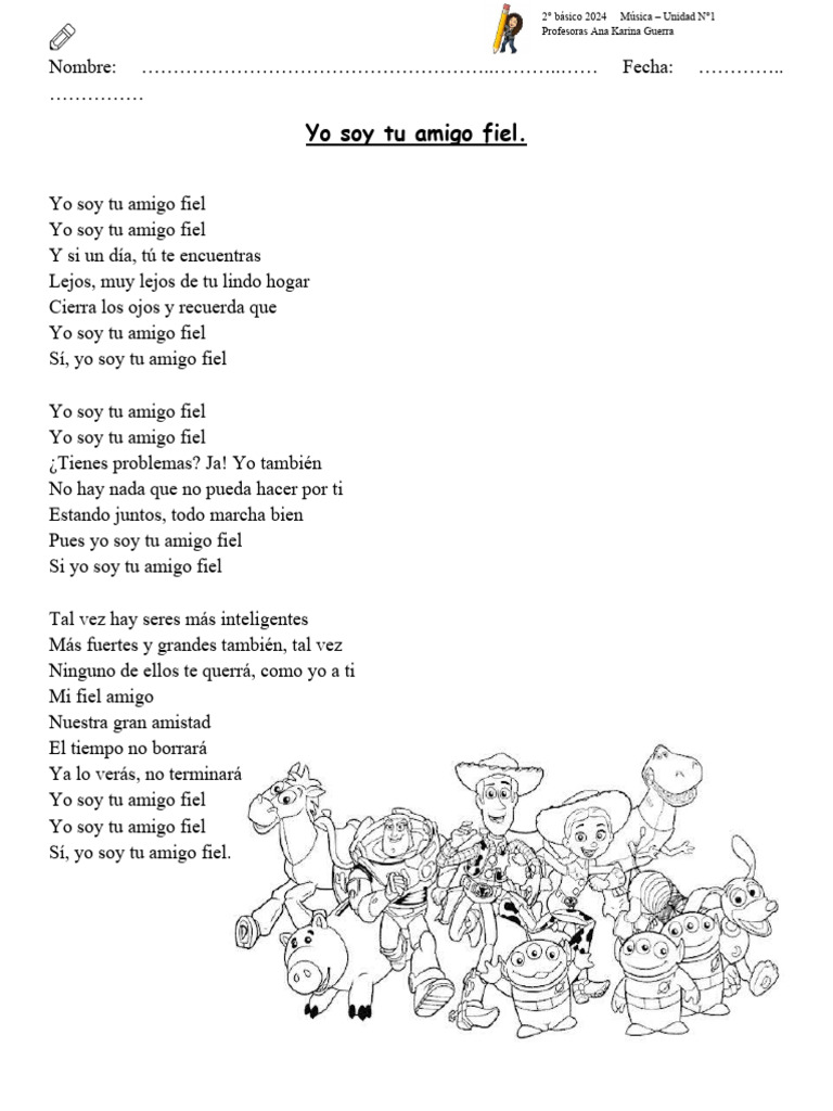 Yo Soy Tu Amiga Fiel | PDF