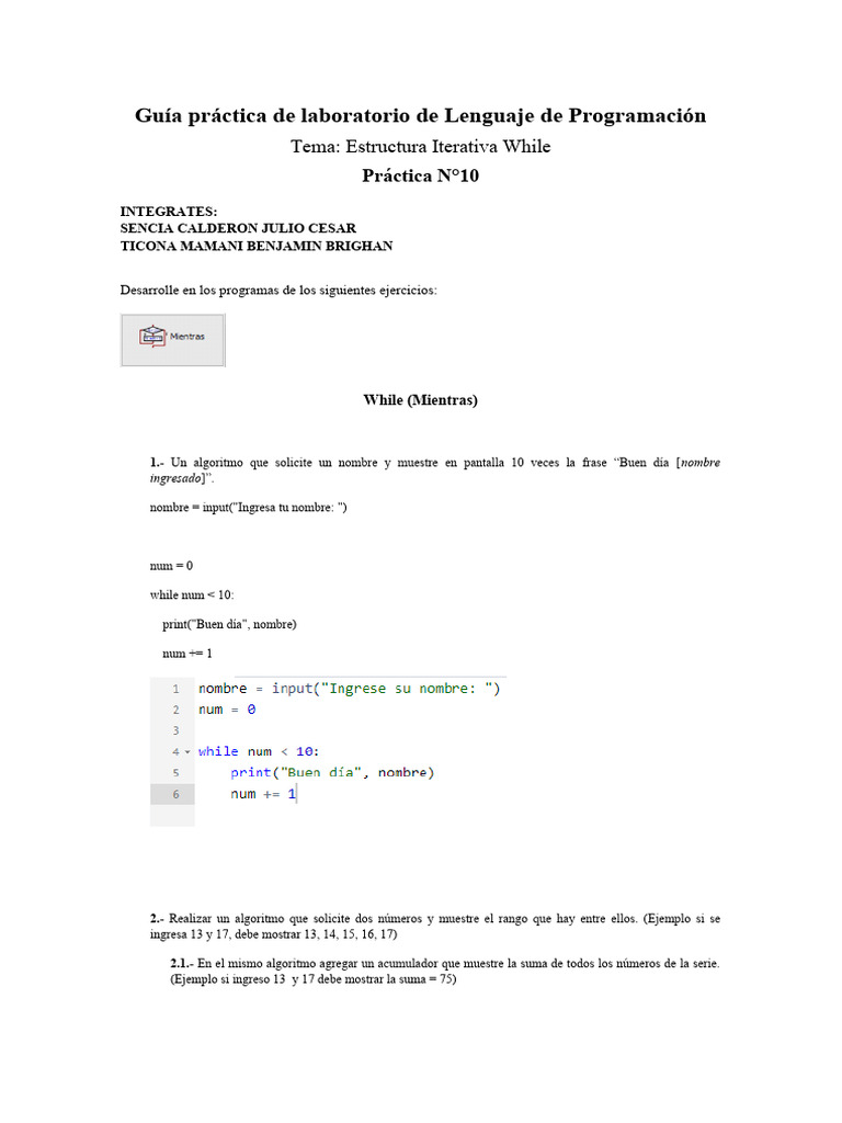 Laboratorio 4 Python | PDF | Algoritmos | Python (lenguaje de programación)