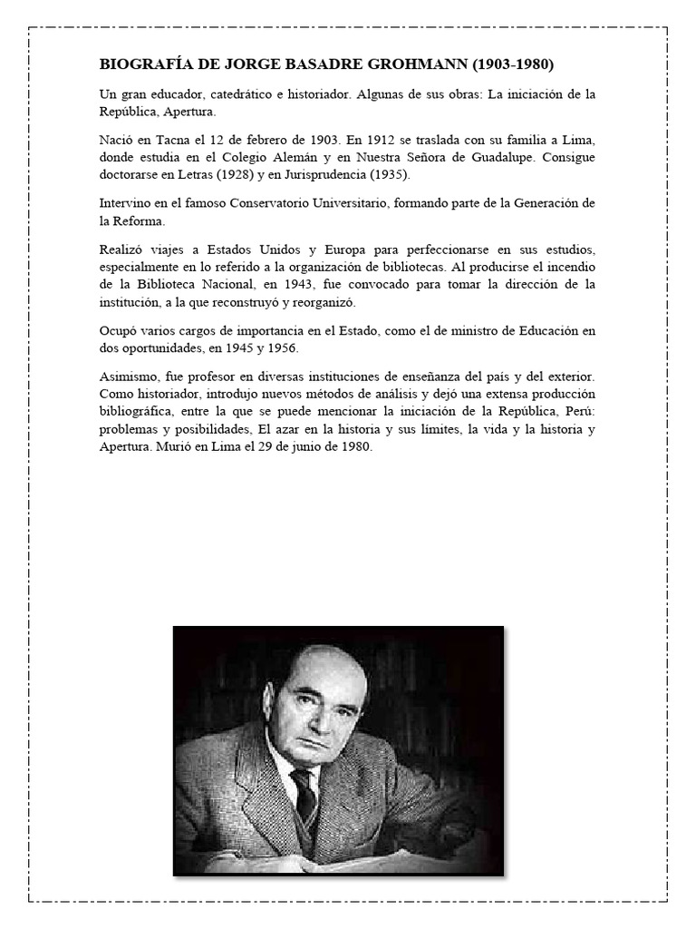 JORGE BASADRE GROHMANN | PDF