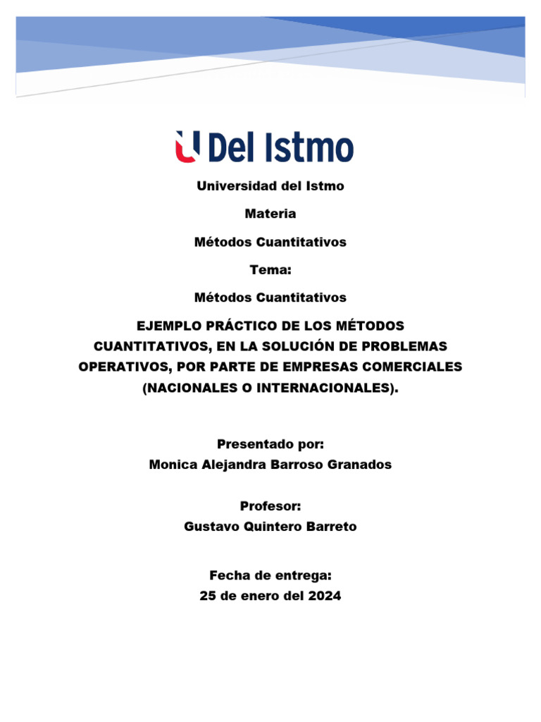 Actividad 1 - Monica Barroso | PDF | Toma de decisiones | Business