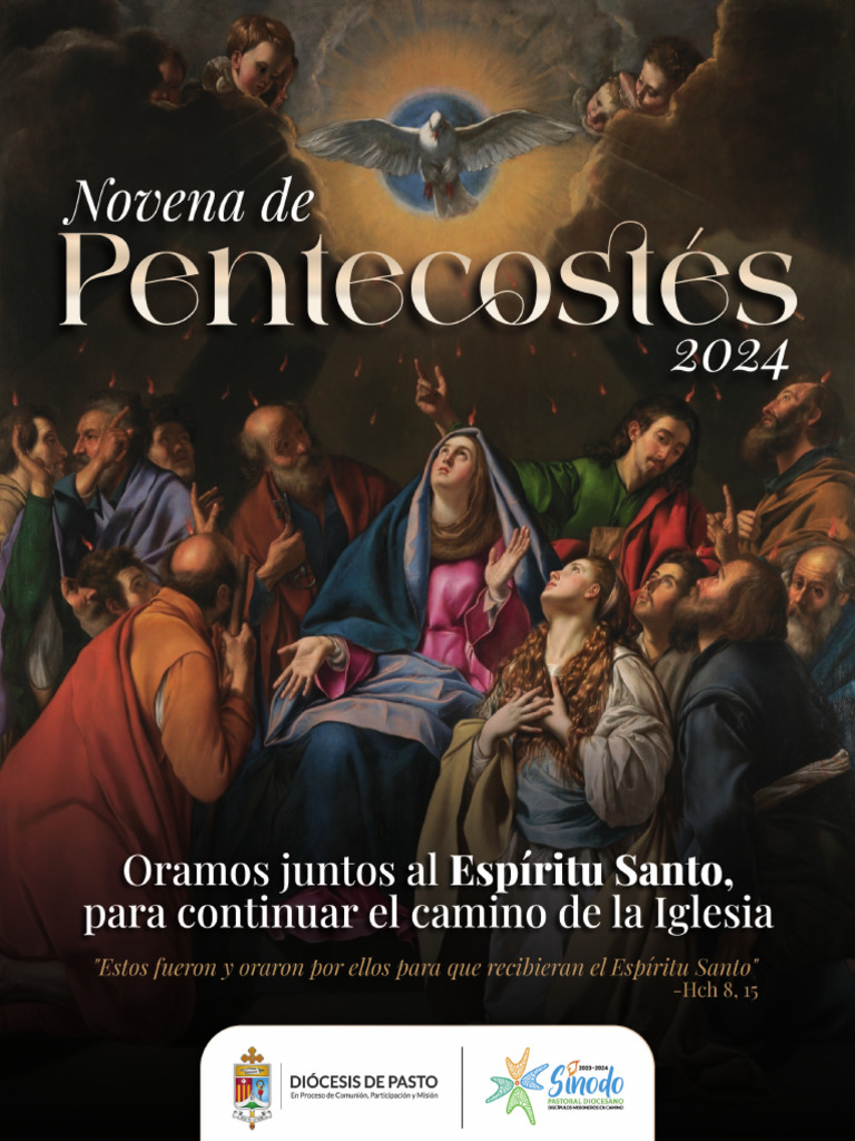 Novena al Espíritu Santo 2024 | PDF | eucaristía | espíritu Santo