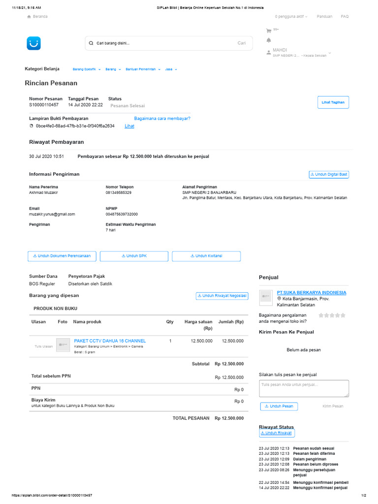 SIPLah Blibli - Belanja Online Keperluan Sekolah No.1 Di Indonesia Sbi ...