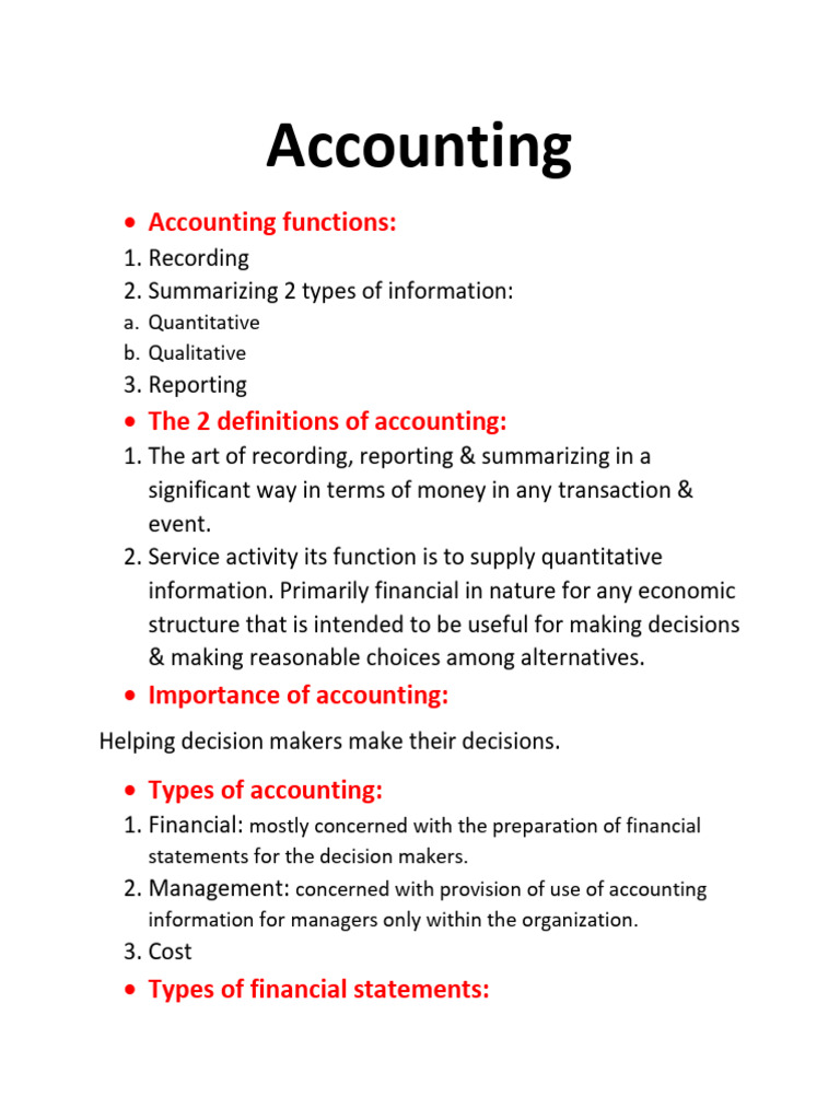 Accounting | PDF | Financial Statement | Accounting
