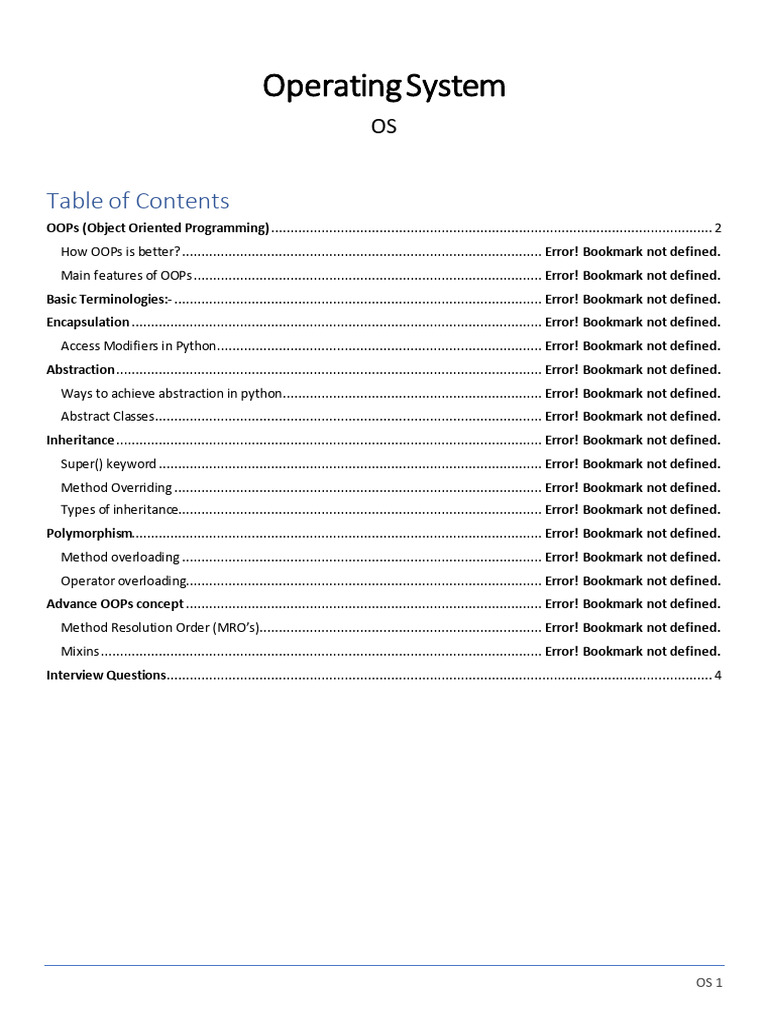 Operating System | PDF | Operating System | Shell (Computing) Operating System | PDF | Operating System | Shell (Computing)