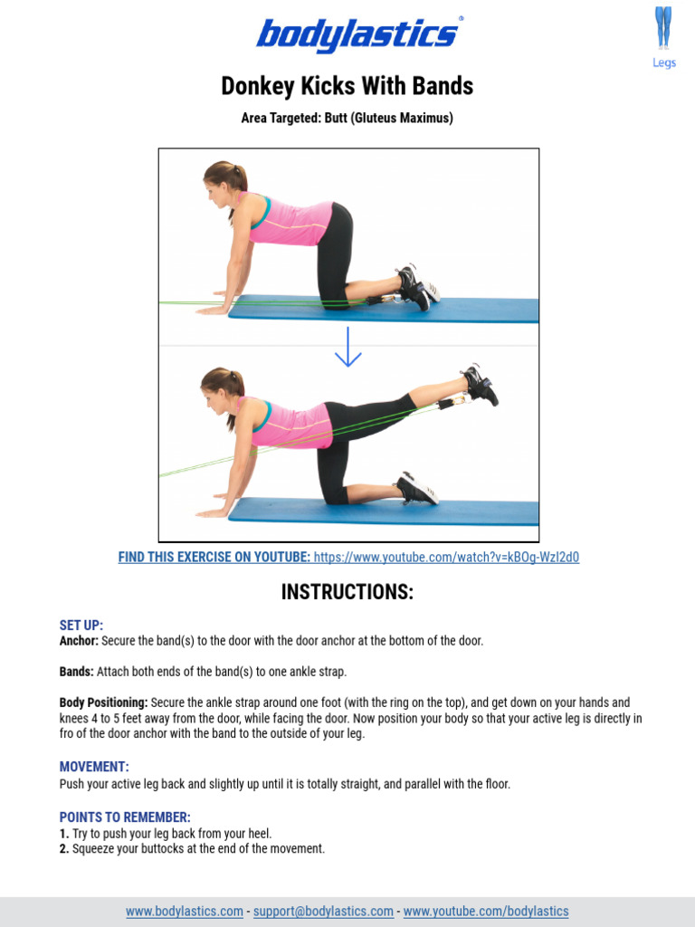 Donkey-Kicks-With-Bands-1 | PDF