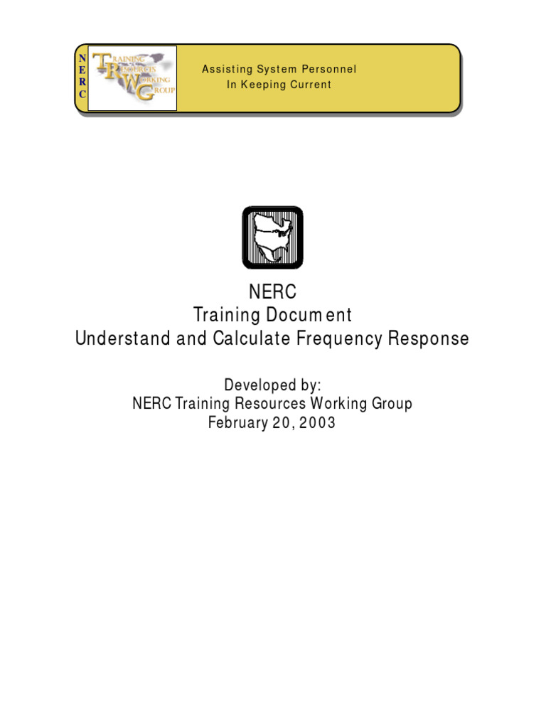 Understand and Calculate Frequency Response PDF | Download Free PDF | Electric Generator ...