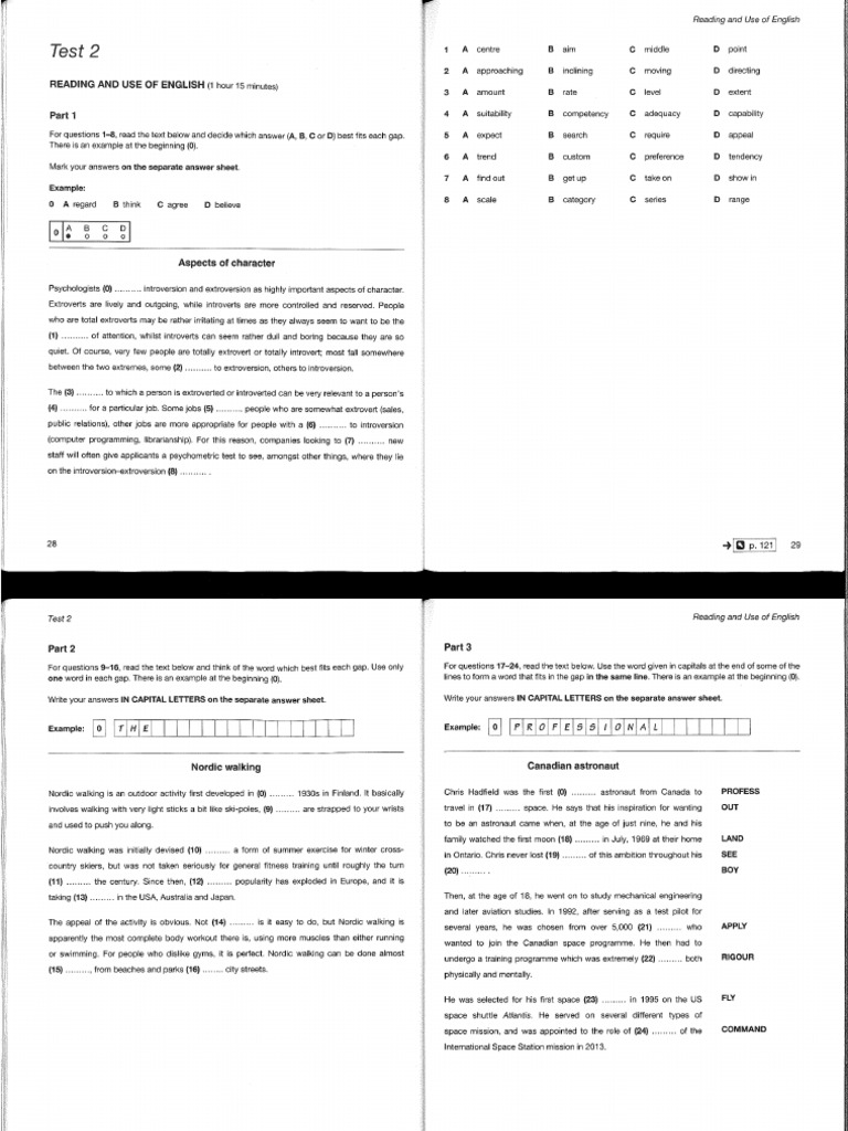B2 Test 2 | PDF