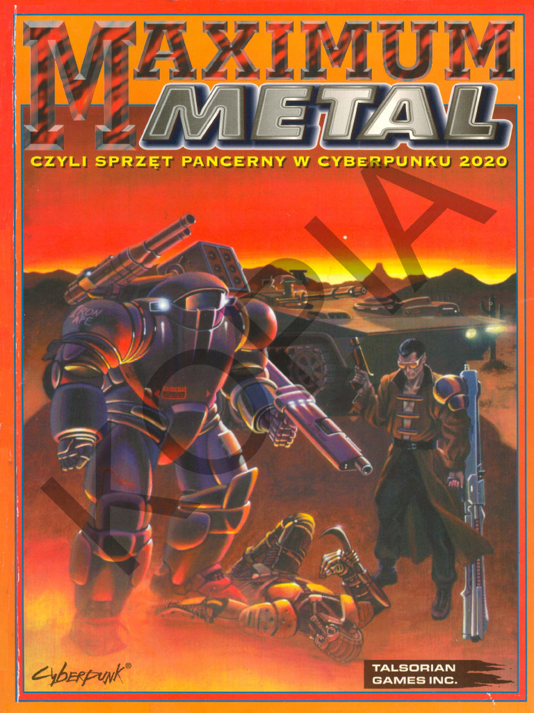 Cyberpunk 2020 - Maximum Metal | PDF