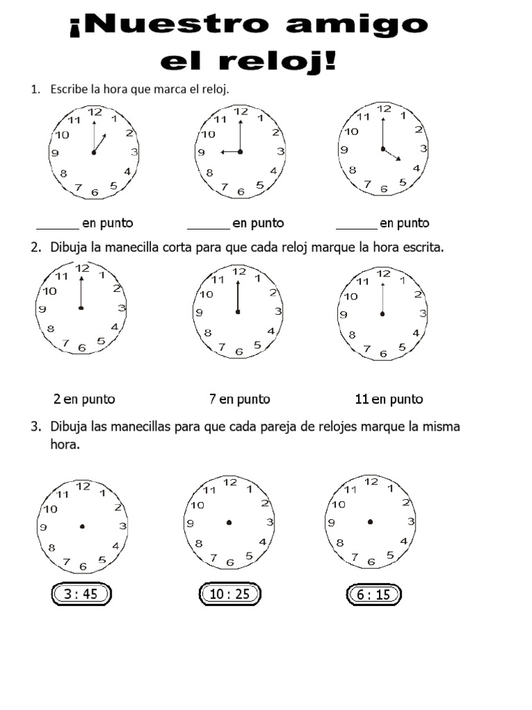 El Reloj | PDF