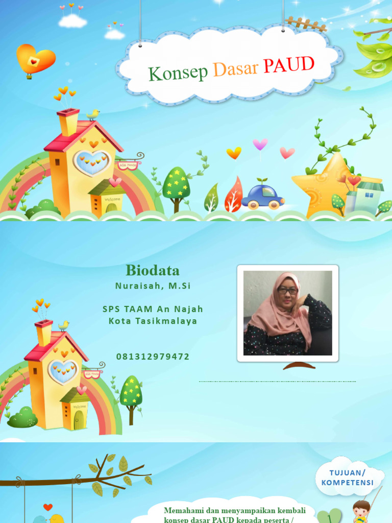 Konsep Dasar PAUD | PDF