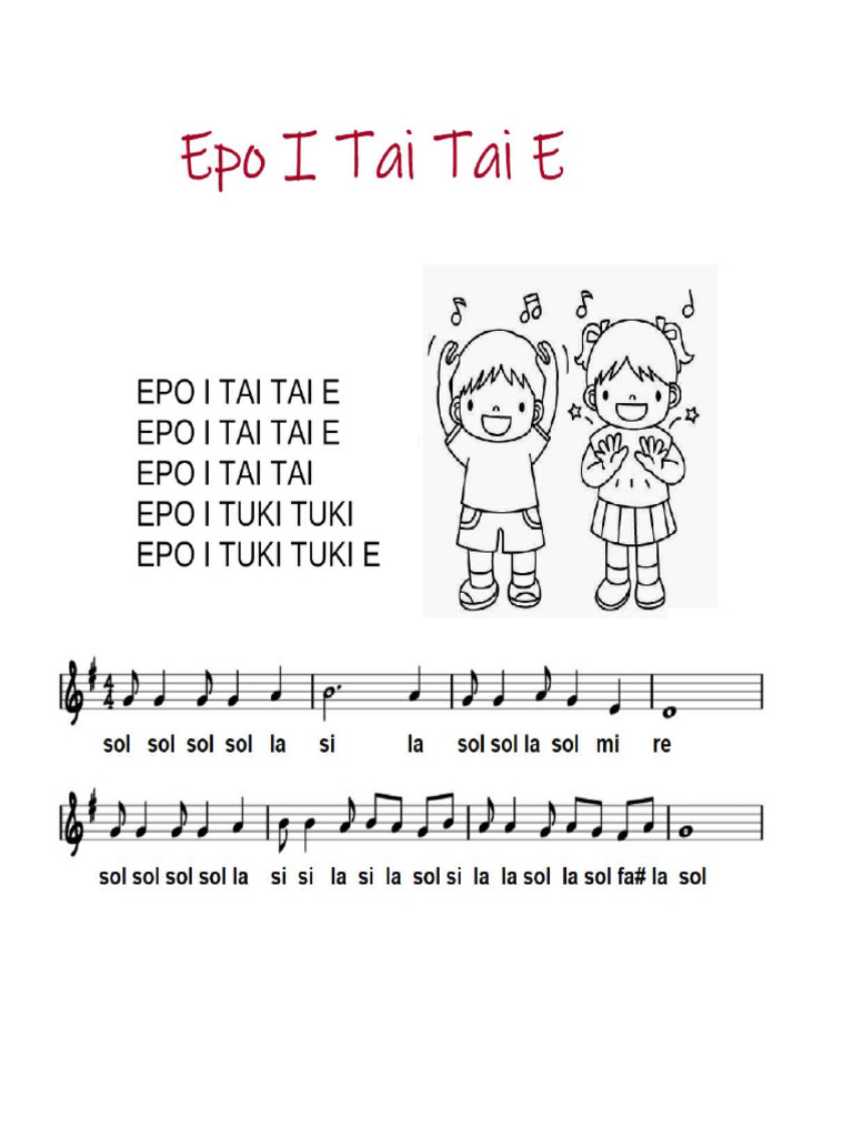 Epo I Tai Tai e | PDF