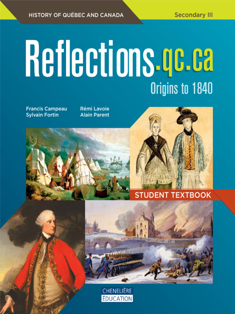 Re Ections: Origins To 1840 | PDF | New France | Quebec