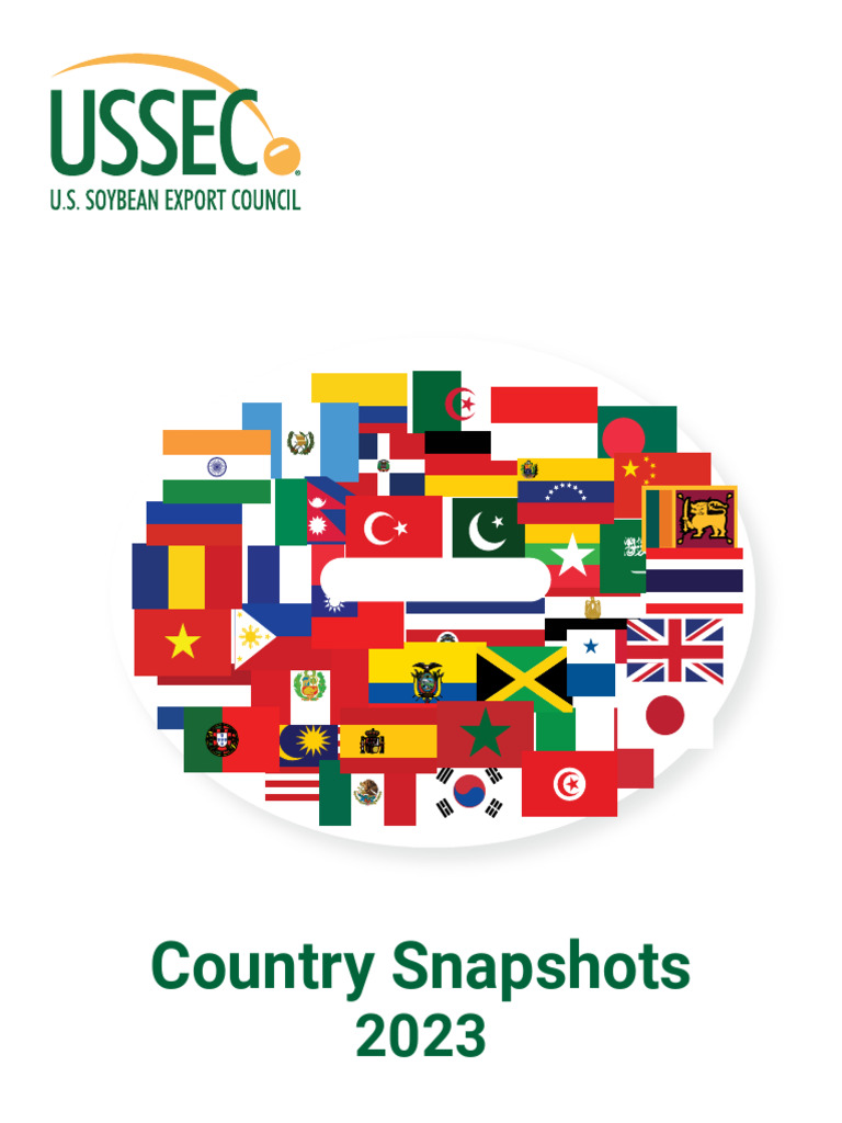 USSEC Country Snapshots 2023 | PDF | Soybean | Rapeseed