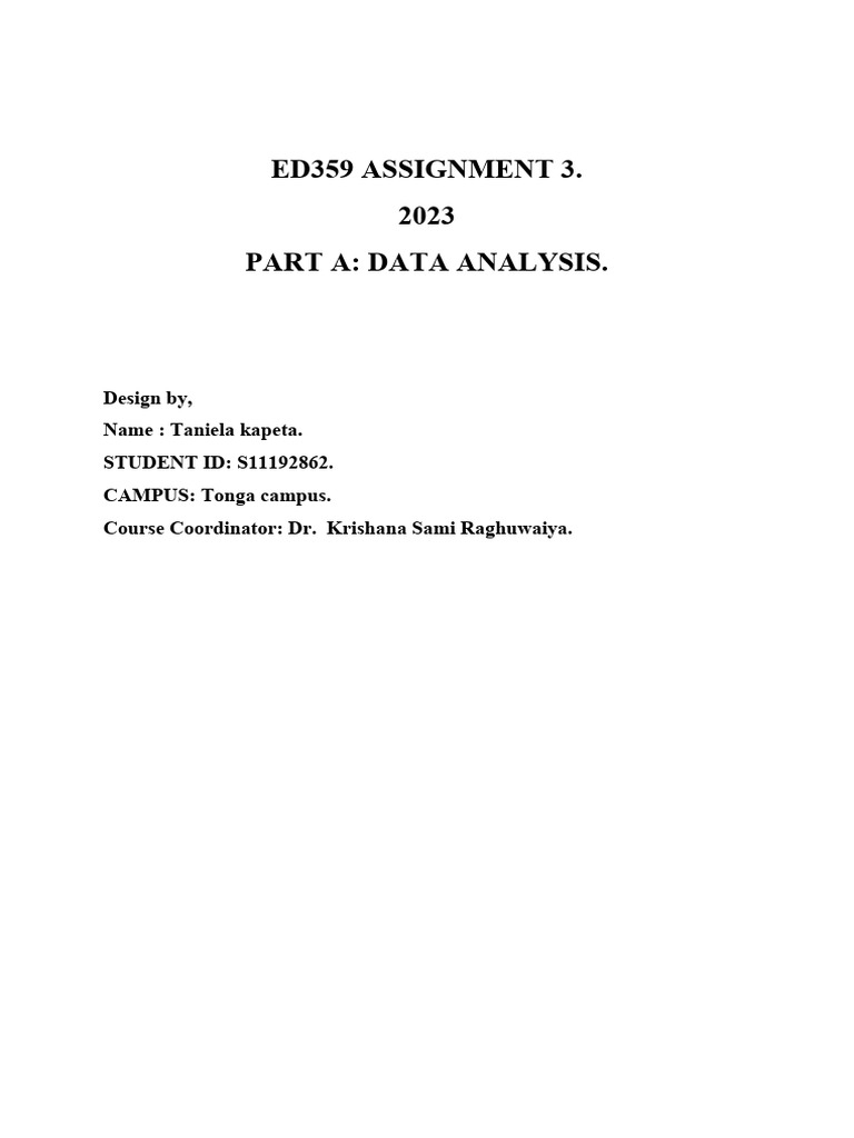 ED359 - Assignment 3 Part A. | PDF | Second Language | Creativity