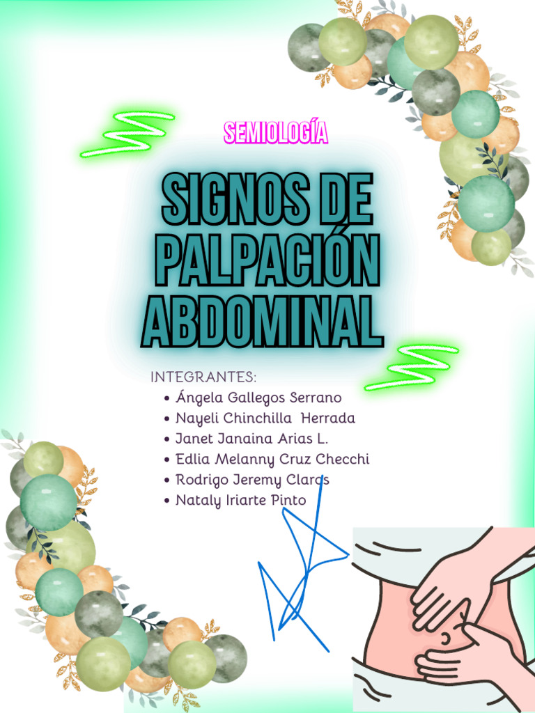 Semiología - Signos Abdominales | PDF | Abdomen