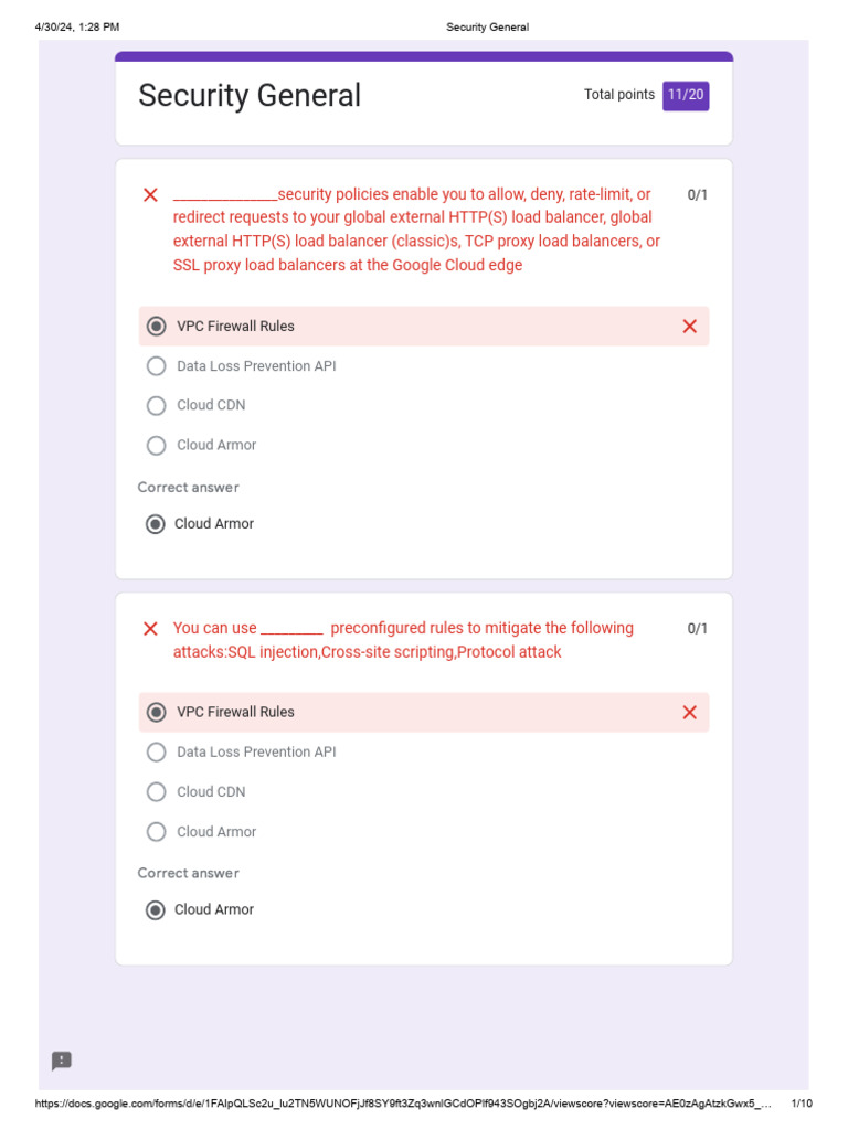 Quiz 3 | PDF | Cloud Computing | Firewall (Computing)