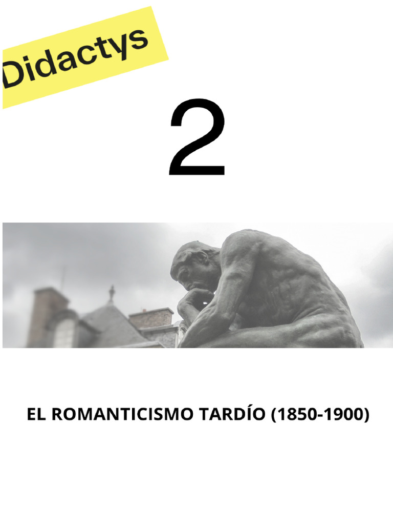 Romanticismo Tardío: Arte y Contexto (1850-1900) | PDF | Moda | Escultura