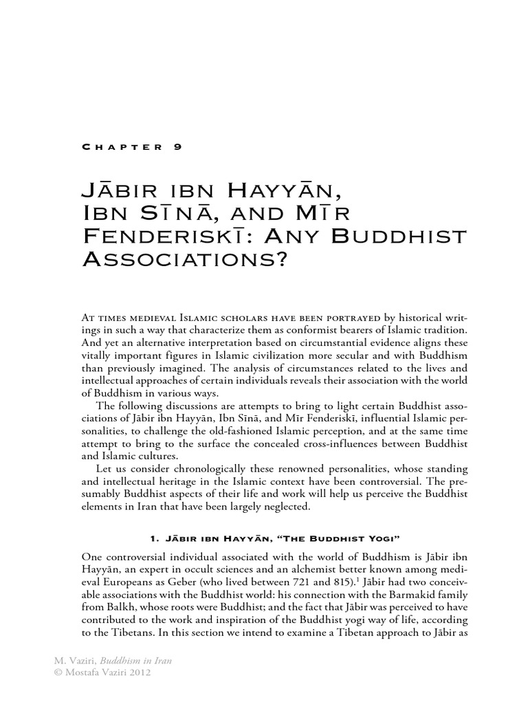 Jabir | PDF | Alchemy | Shia Islam