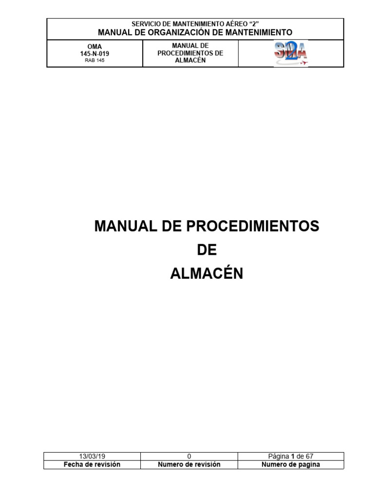 Manual Almacen | PDF | Calibración